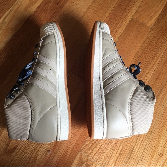 adidas | Shoes | Adidas Pro Model Ortholite Tan With Floral Strings ...